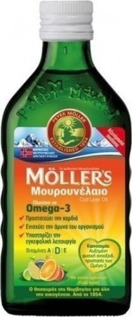 Moller's Cod Liver Oil 250ml Tutti Frutti | Φαρμακείο Ακτσιαλή